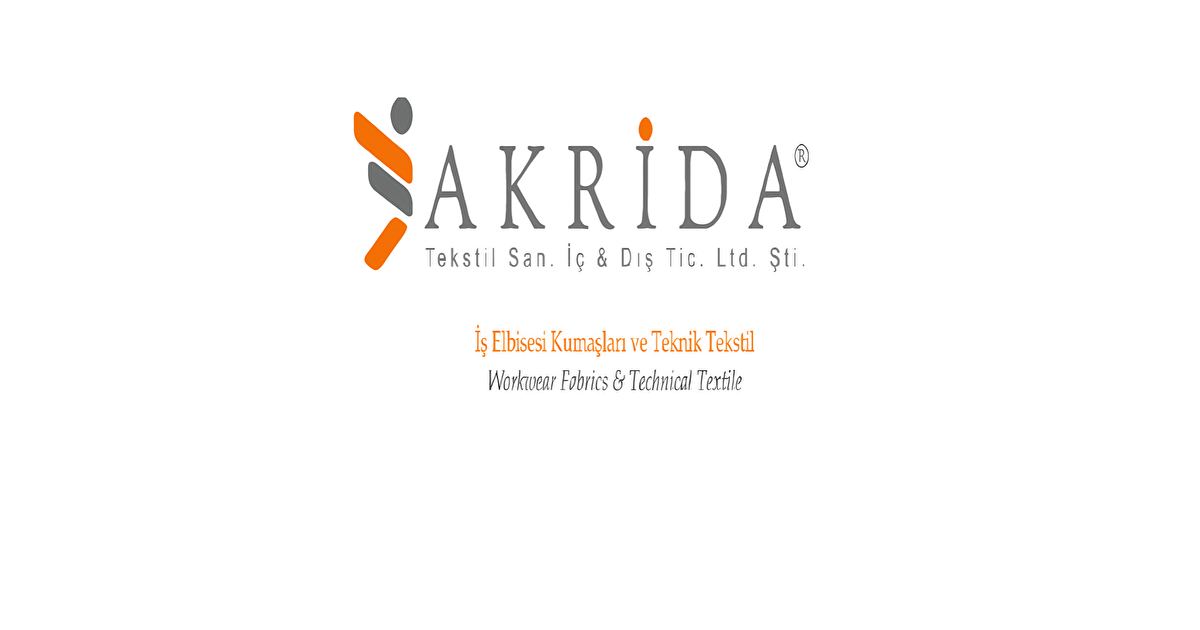Akrida Tekstil San. İç & Dış Tic. Ltd. Şti. Danışma Personeli İş İlanı ...